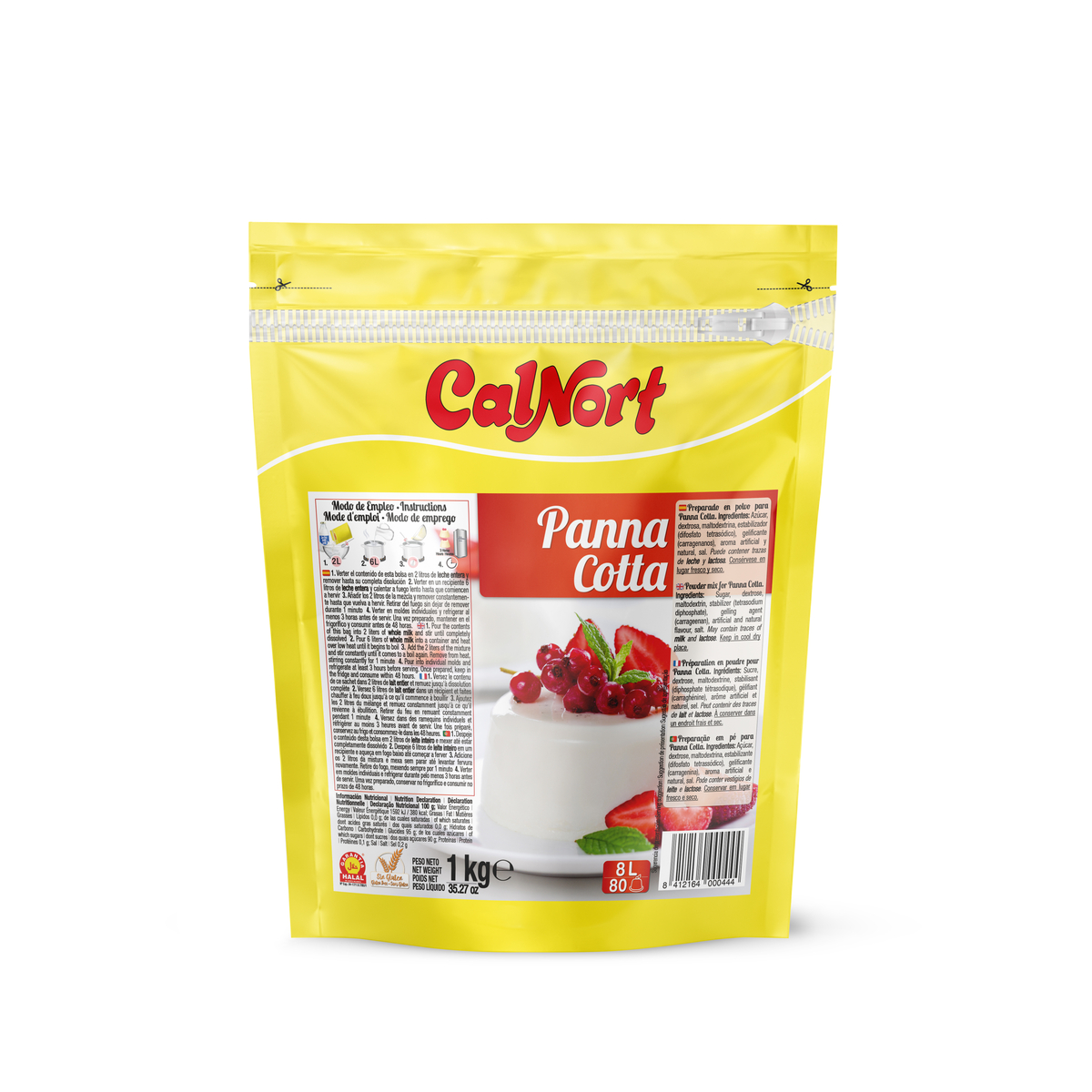 Panna Cotta 1 kg - Caldos del Norte